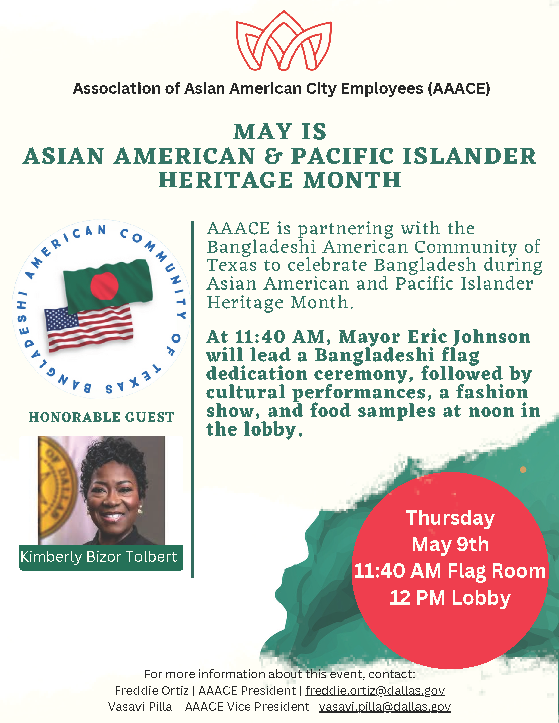 2024 ASIAN AMERICAN & PACIFIC ISLANDER HERITAGE MONTH - City of Dallas ...