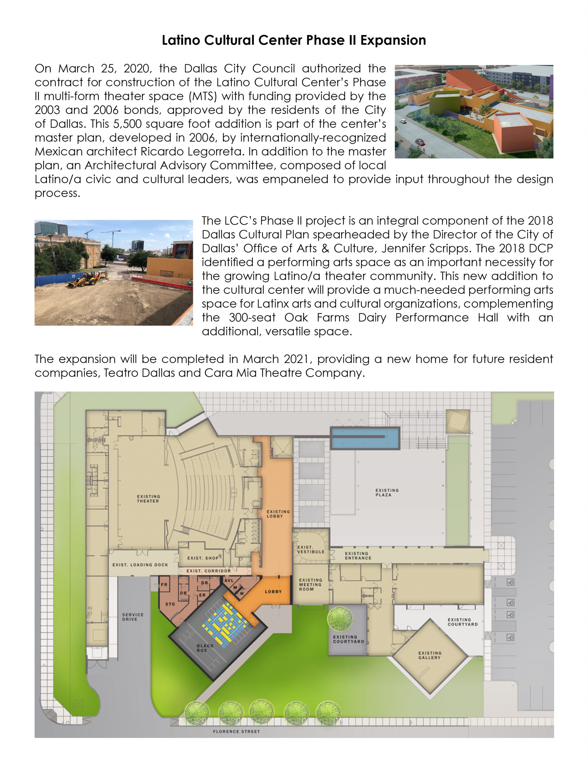LCC Phase II Expansion – Latino Cultural Center