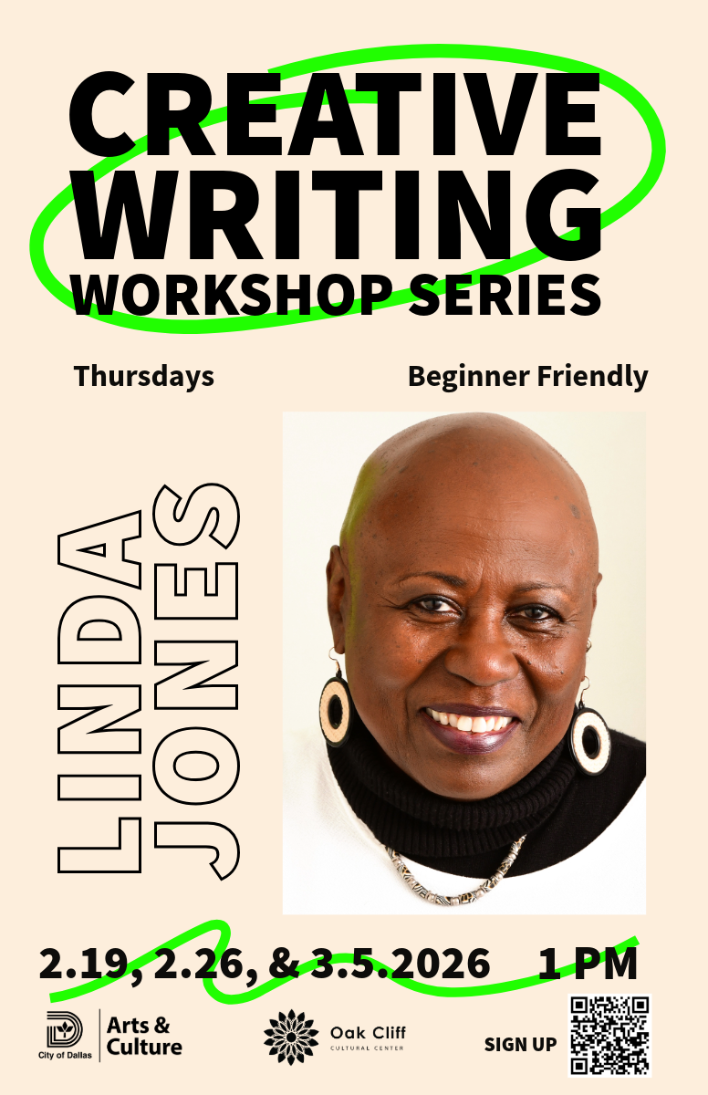Creative Writing Workshop Series – Oak Cliff Cultural Center