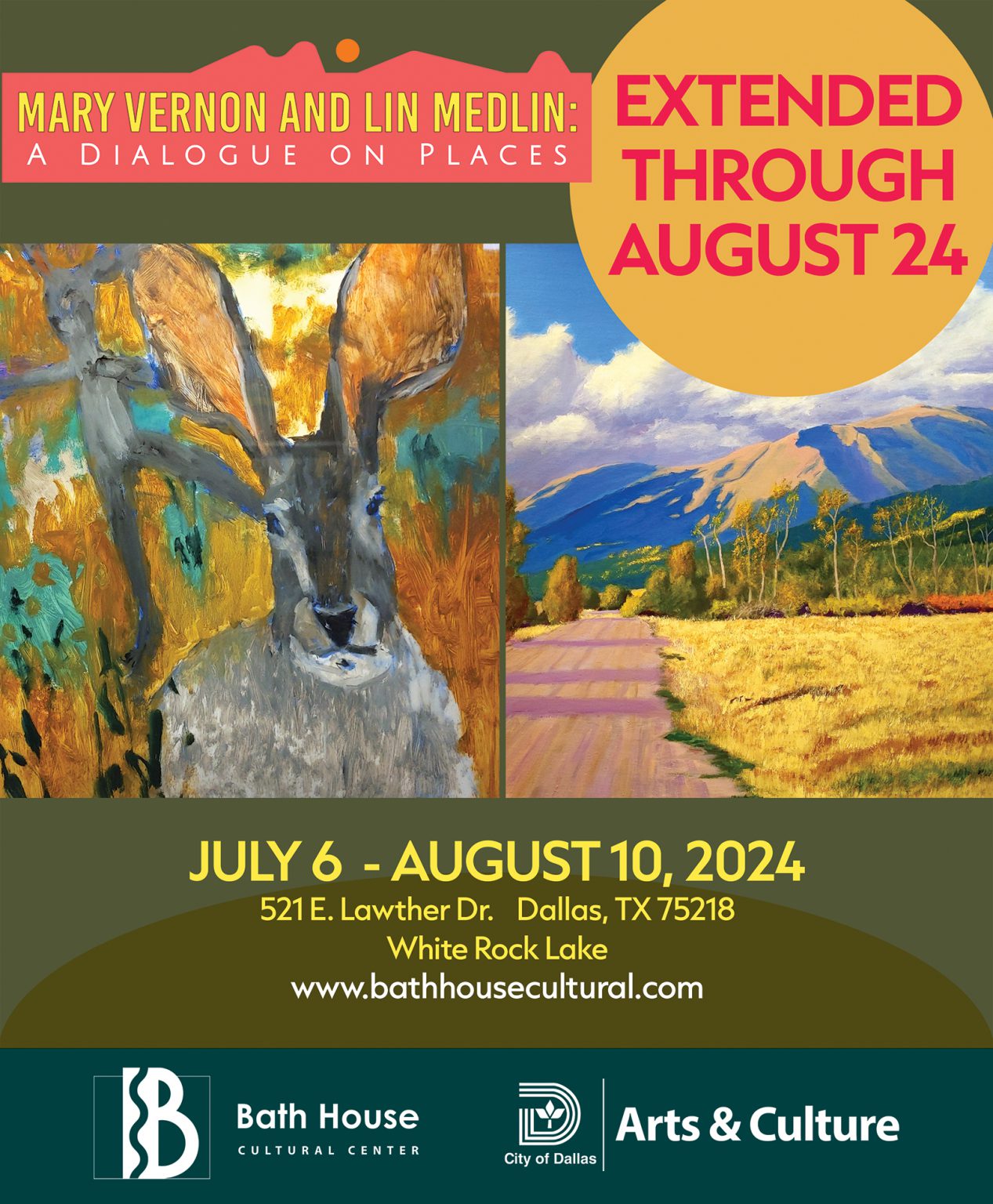 Mary Vernon and Lin Medlin: A Dialogue on Places – Bath House Cultural ...